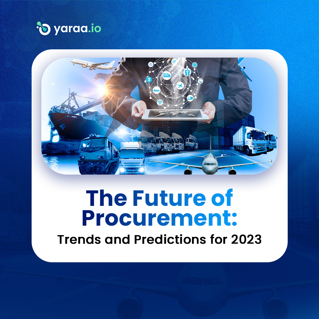 THE FUTURE OF PROCUREMENT: Trends and Predictions for 2023 - Yaraa.io